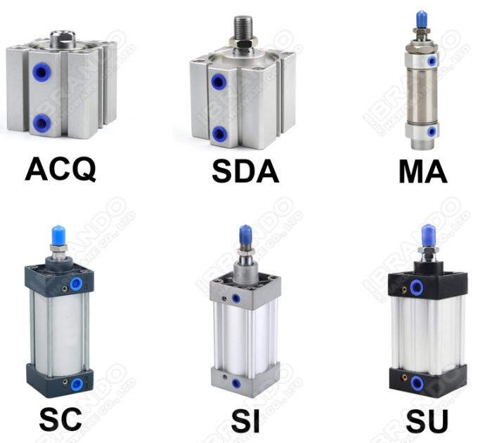Silinder Udara Pneumatik Kompak Seri ADVU Tipe Festo