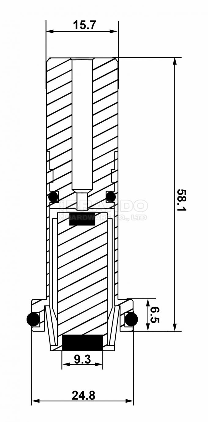 Wabco Type Solenoid Coil Untuk Truk 24VDC 4422302221 4422312221 4422325221