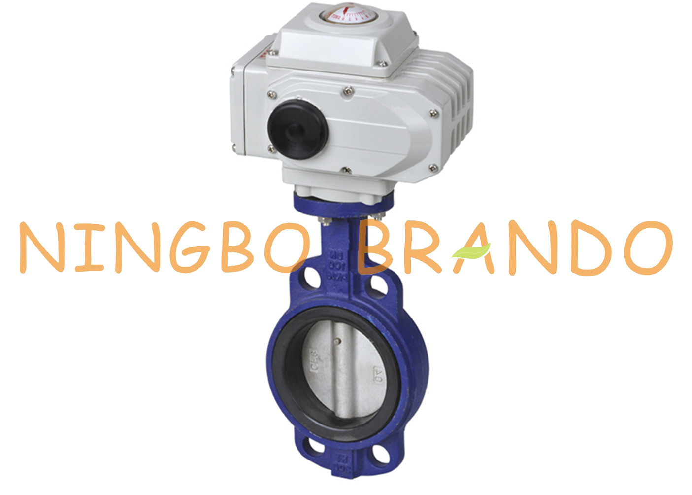 Soft Seat Electric Actuator Wafer Butterfly Valve Besi Cor 4 '' DN100