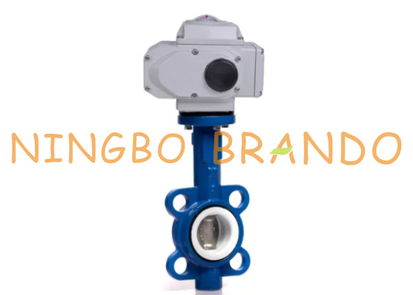 PTFE Seat Electric Actuator Wafer Butterfly Valve Besi Cor 2 '' DN50